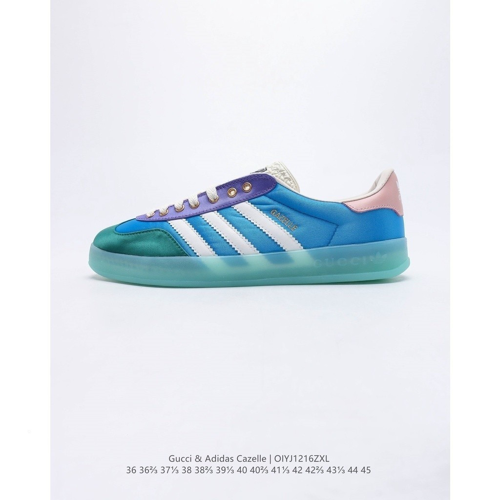 Adidas originals x Gucci Gazelle Adigucci jenama bersama klasik kasut ...