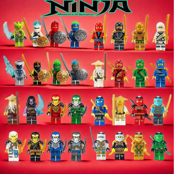 lego ninjago lego brick Lego Phantom Ninja Building Blocks Minifigures ...