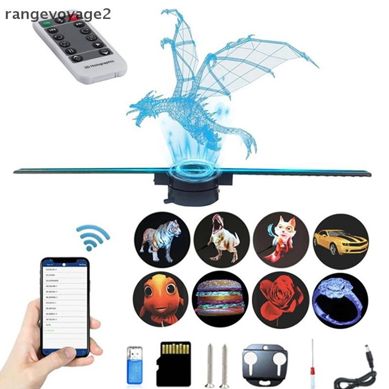 [rangevoyage2] 3D Hologram Fan 43CM WiFi 3D Holographic Projector ...