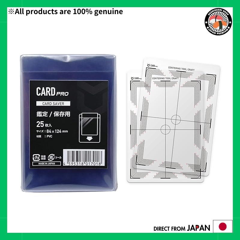 CARD PRO Card Saver PSA Grading BGS Semi Rigid Holders 25 Pack (with 2 ...