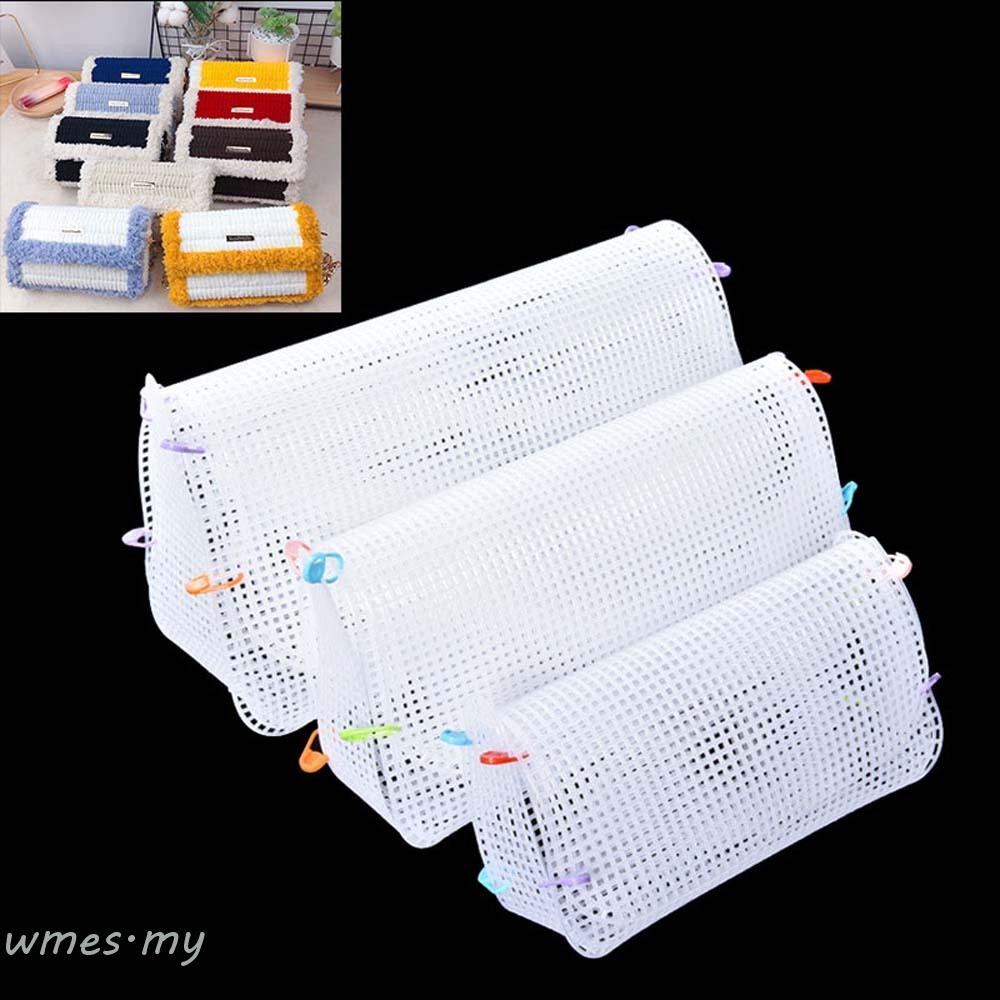 WMES1 Plastic Mesh Sheet Crossbody Bag Cuttable Easy Making Shoulder ...