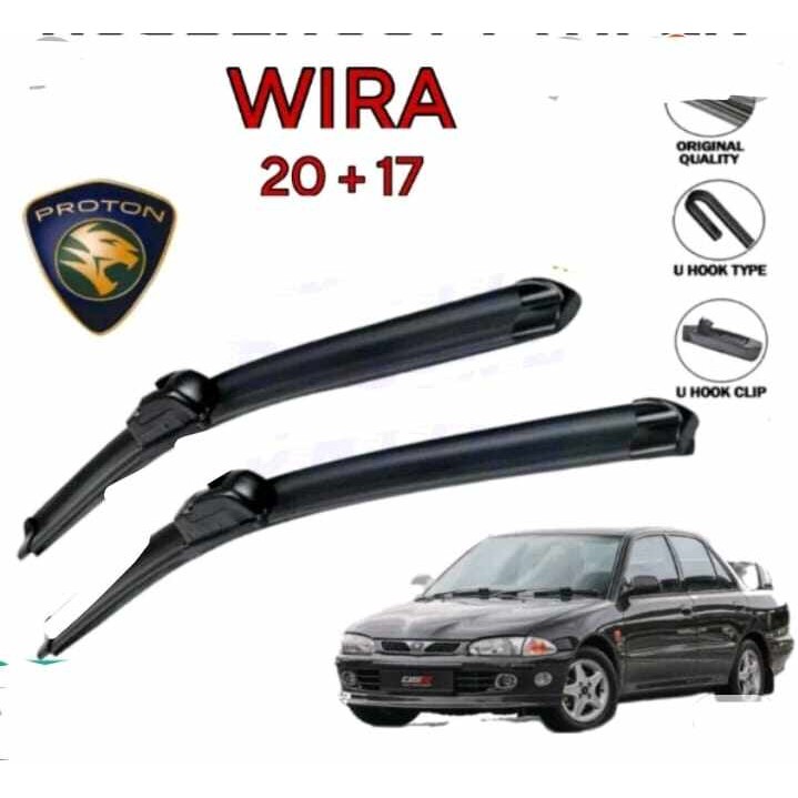 Proton Wira Wiper Premium Silicon Soft Wiper Blade Japan Technology | Shopee Malaysia