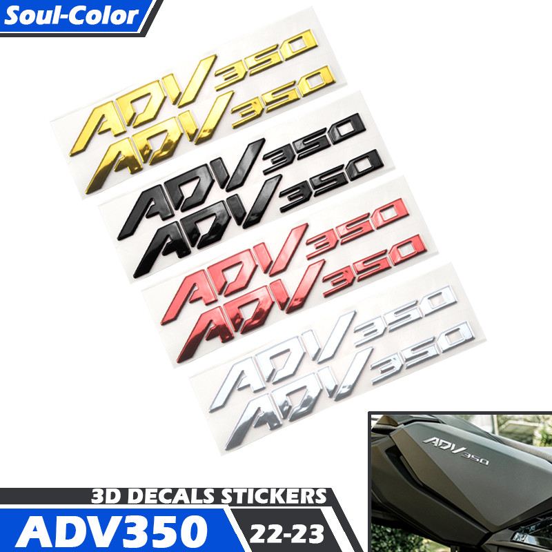 Fit For HONDA ADV350 adv350 Motorcycle Decals Stickers Emblem Badge 3D ...