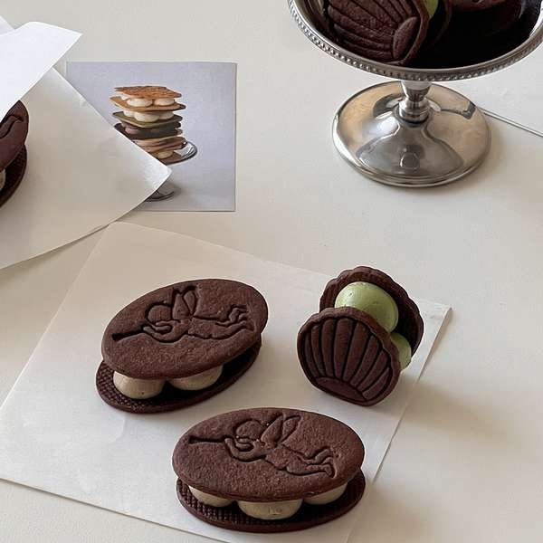 acuan biskut raya Ewha Teacher Retro Valentine's Day Cupid Biskut Acuan ...