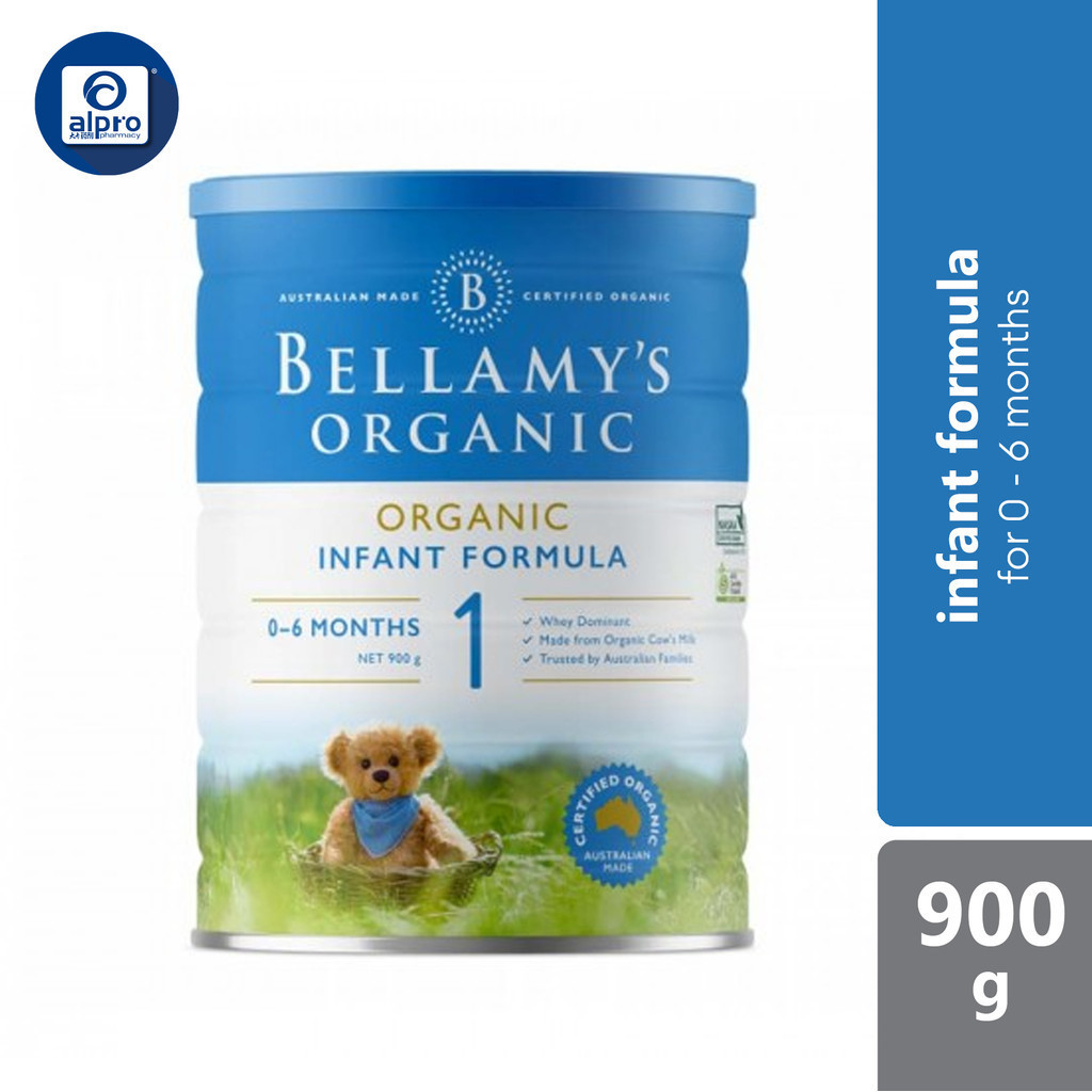 Bellamy’s Organic Step 1 Equifina Infant Formula 900g | Suitable for ...