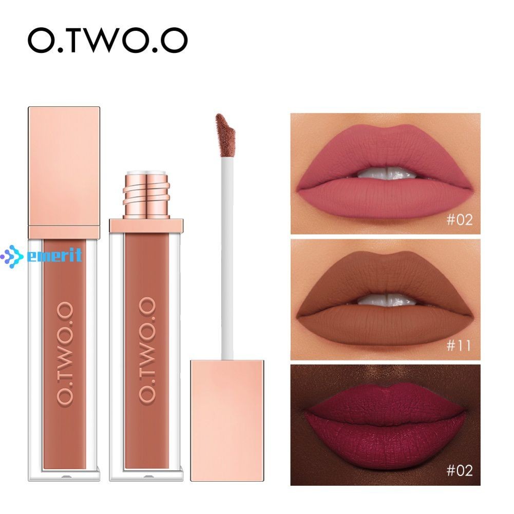12Optional O.TWO.O Velvet Matte Lip Glaze Moisturizer Non-Stick Cup ...