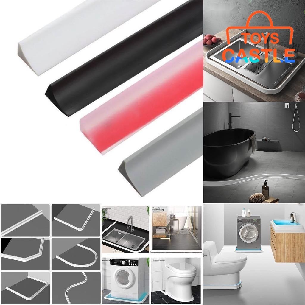 [Fast Shippin] L Sharp Self-adhesive Kitchen Bathroom Free Bending ...