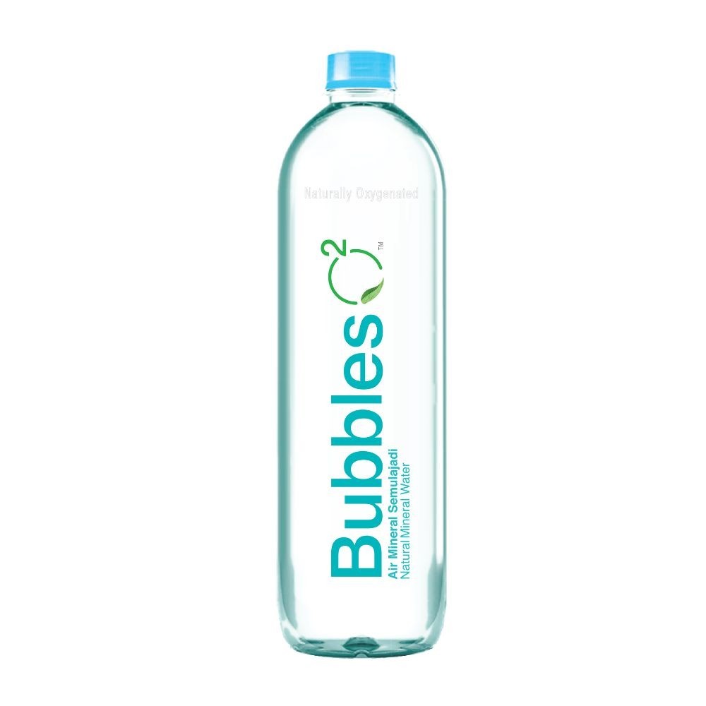 Bubbles O2 Natural Mineral Water 24x425ml | Shopee Malaysia