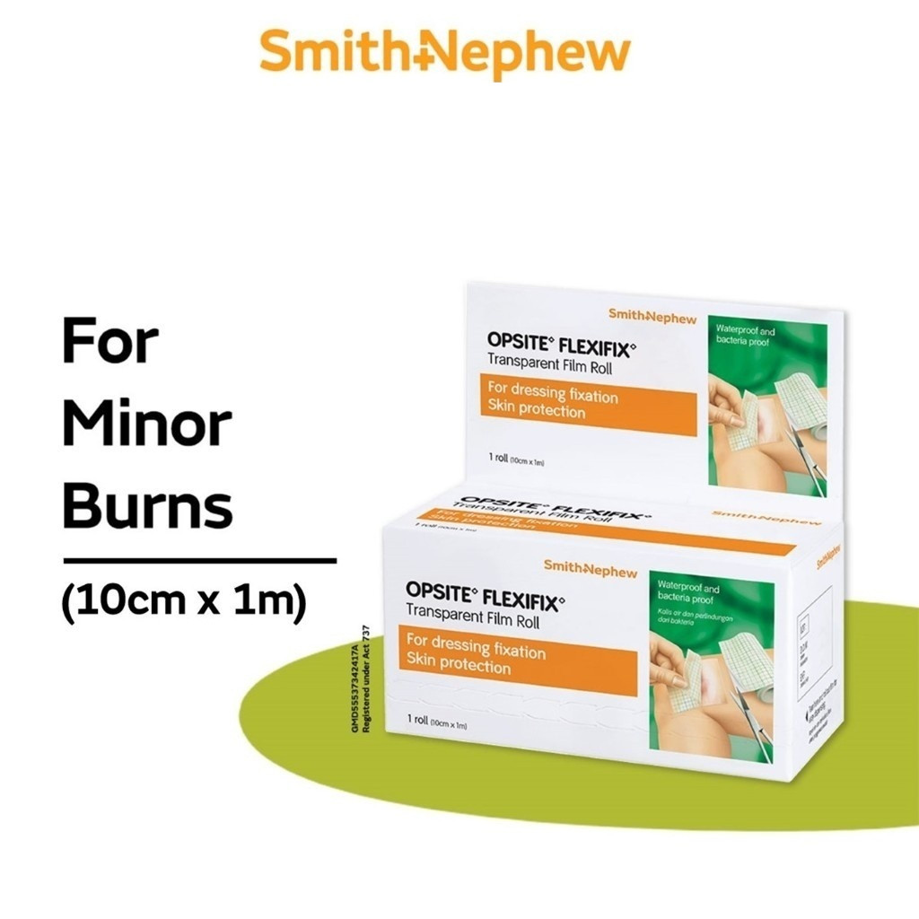Smith & Nephew Opsite Flexifix Transparent Film Roll (10cm x 1m ...
