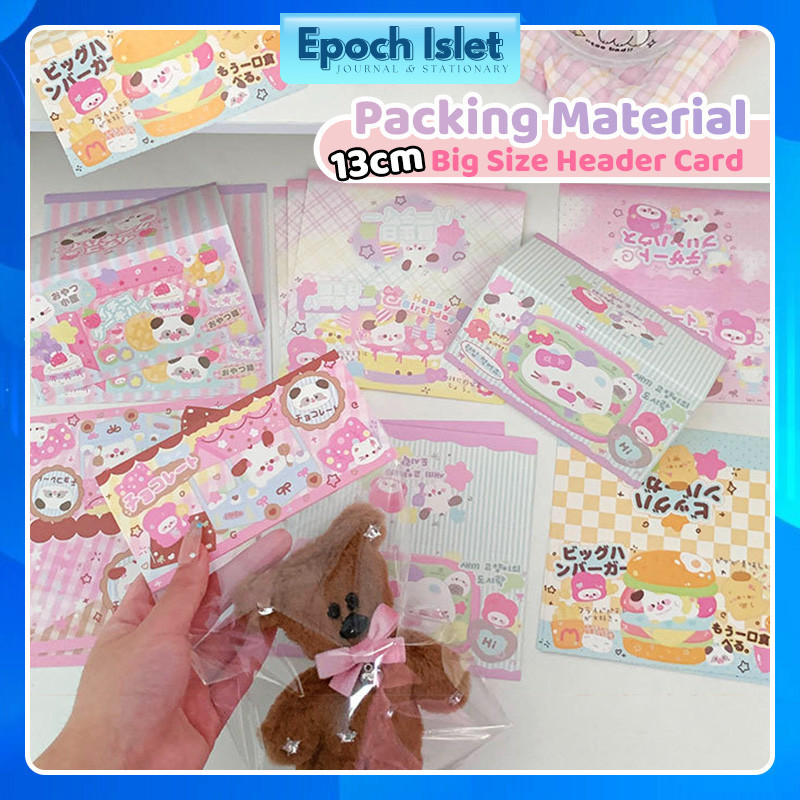 【Epoch Islet】 Packing Material Packing 13cm Big Card Header 打包必备 打包材料 ...