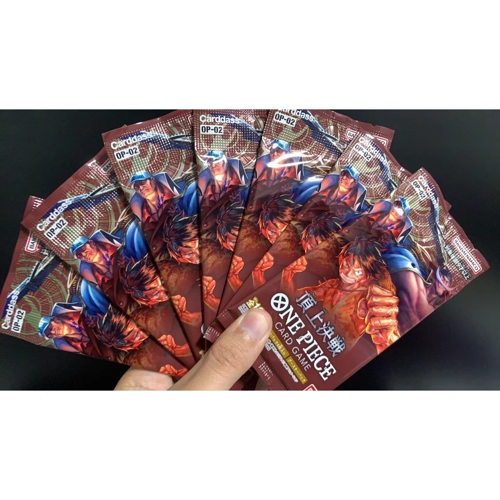 One Piece OP-02 CARD 5 Pack Japanese Version CARD GAME | Shopee Malaysia