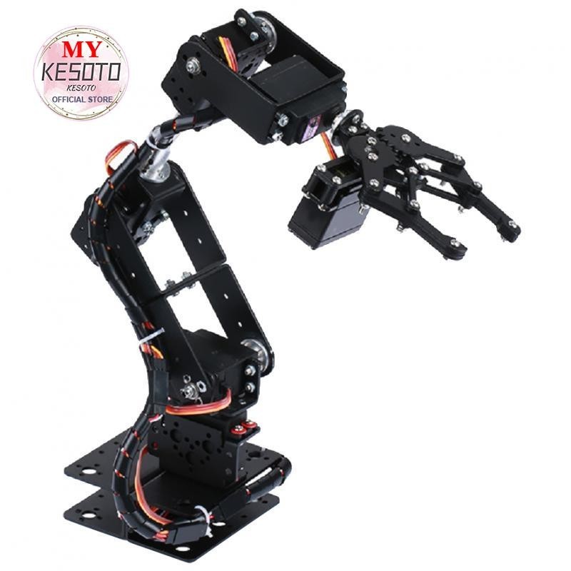 [KesotoMY] DIY 6-DOF Robot Mechanical Arm Kits for Learning Robotics ...