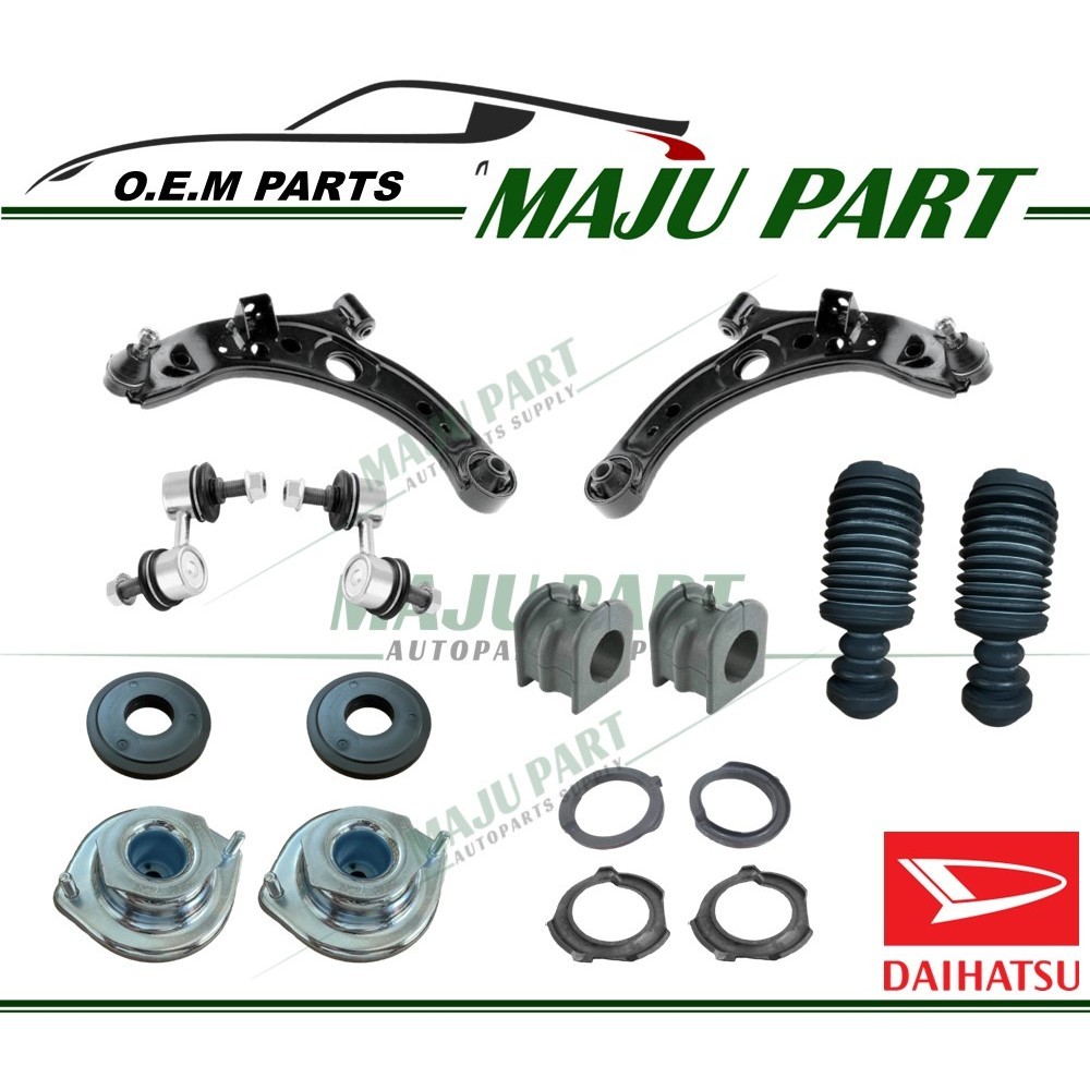PERODUA- MYVI Front Lower Arm, Stabilizer Link, Stabilizer Bush, Coil ...