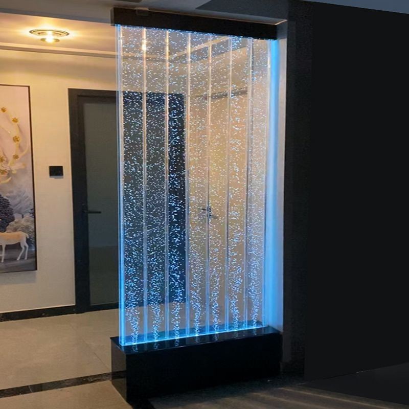 Home Water Screen Wall Entrance Blocking Water Bubble Screen Partition ...
