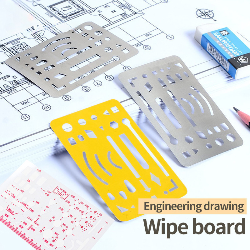 27/44 Holes Drawing Template Auxiliary Tool 1pcs Multi-function ...