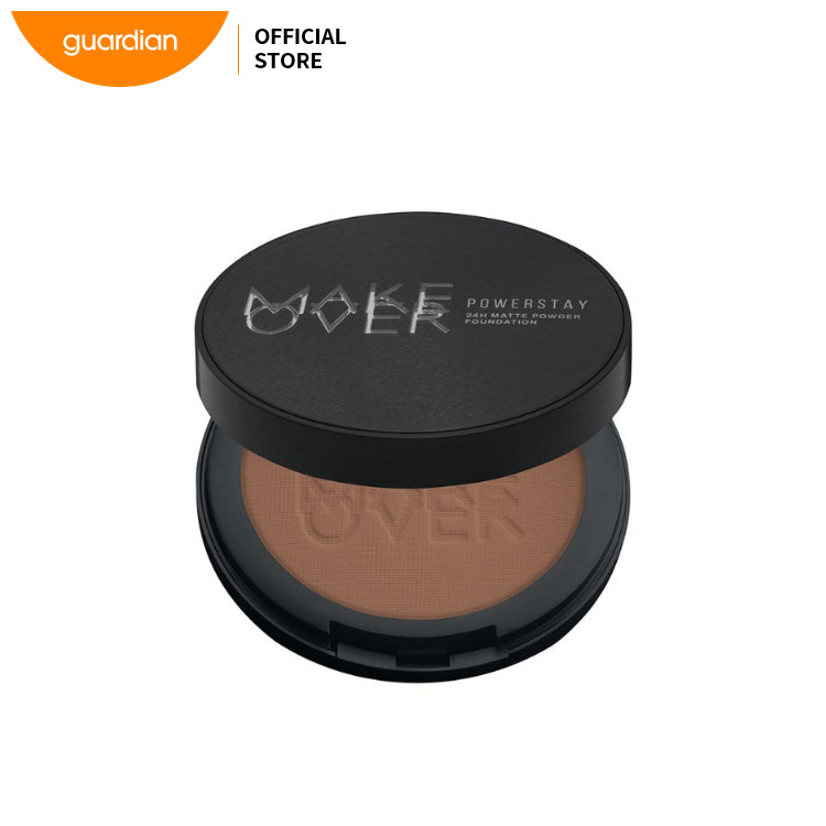 MAKE OVER Powerstay 24H Matte Powder Foundation C51 Cool Tan 10 g ...