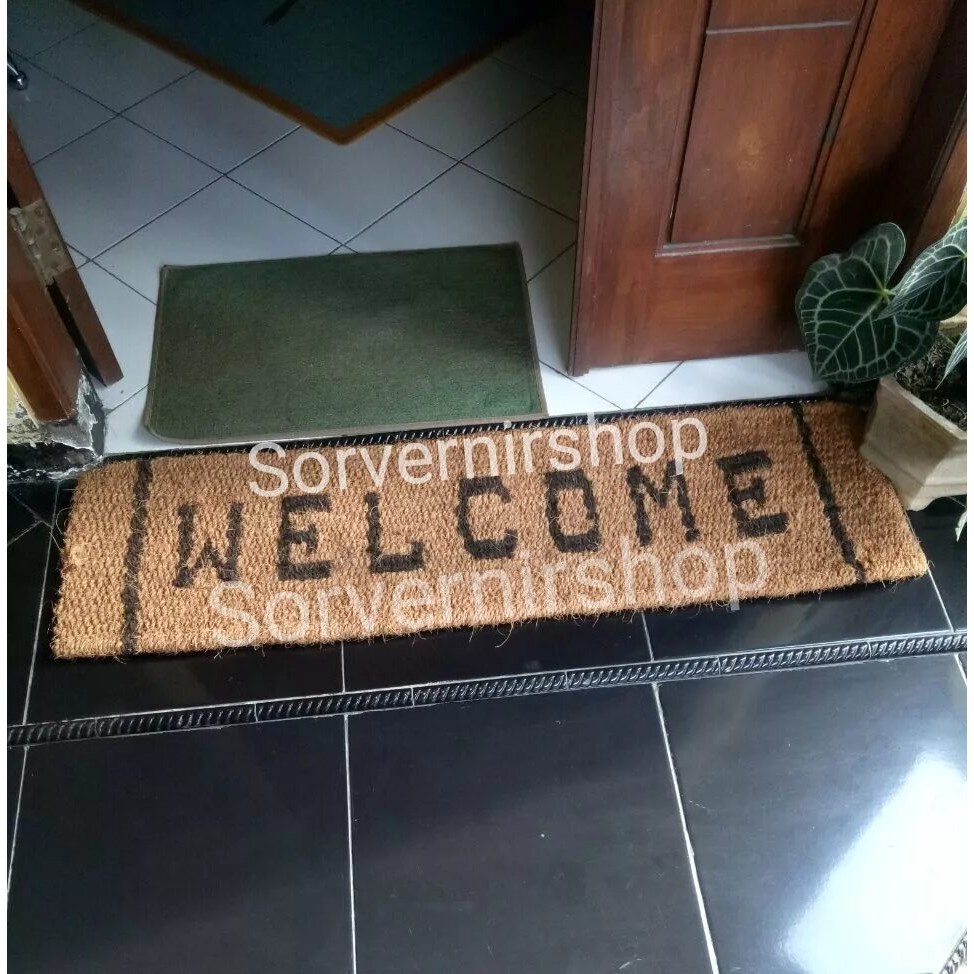Welcome Mat Coconut Coir Anti Snake Fiber 2-door PREMIUM Quality ...