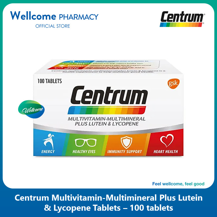 Centrum Multivitamins & Mineral Tablets - 100's | Shopee Malaysia