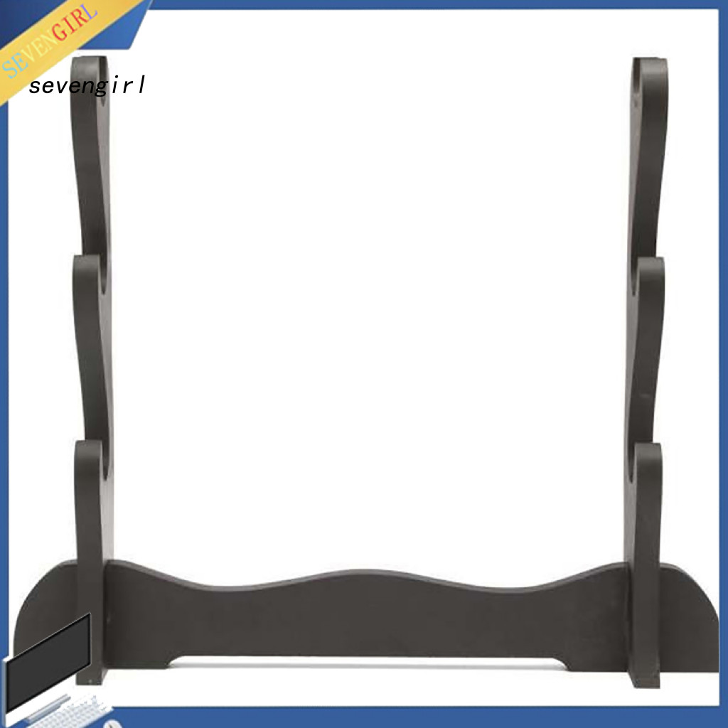 SEV Swords Stand Wooden Protective 1/2/3 Layer Wooden Samurai Swords ...