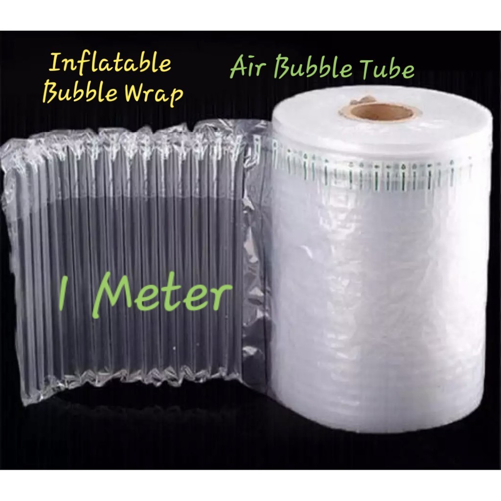 Inflatable Air packaging protective Bubble wrap pack 1meter 气柱袋 ...