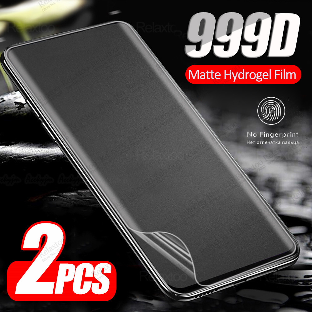 2pcs Hydrogel Matte Film For Samsung Galaxy A55 A35 A25 A15 5G Curved Screen Protector Not ...