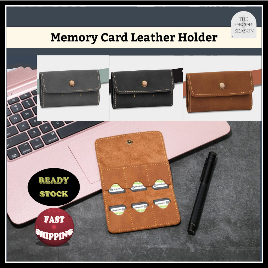 6 Slots Multifunctional Portable Sim Card Storage SD Card Mini Holder ...