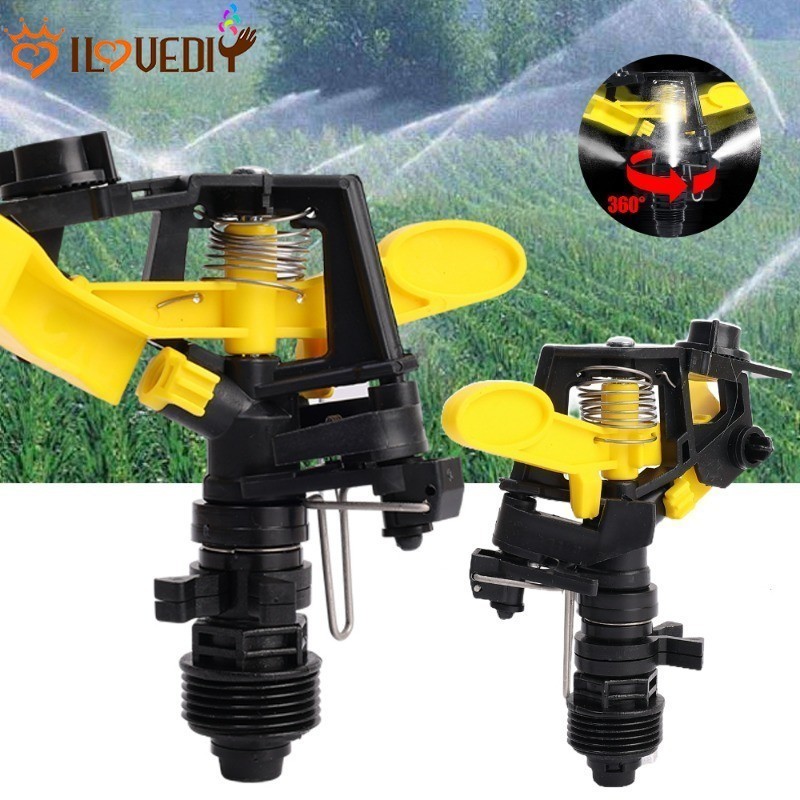 [ Featured ] Summer Cooling Watering Nozzle - 360° Automatic Swivel Sprinkler - Spring Arm ...