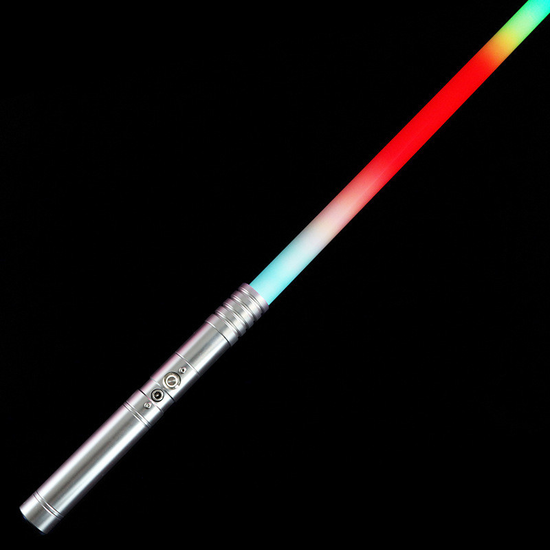 Cross-border Metal Laser Sword Star Wars Color-Changing Retractable ...