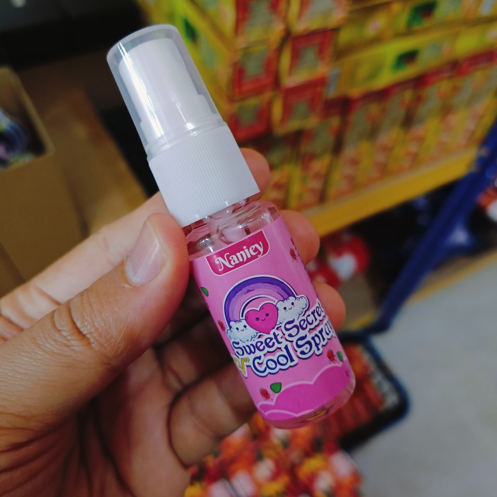 (CLEARANCE SALE) NANIEY SWEET SECRET COOL SPRAY ORIGINAL HQ | Shopee ...