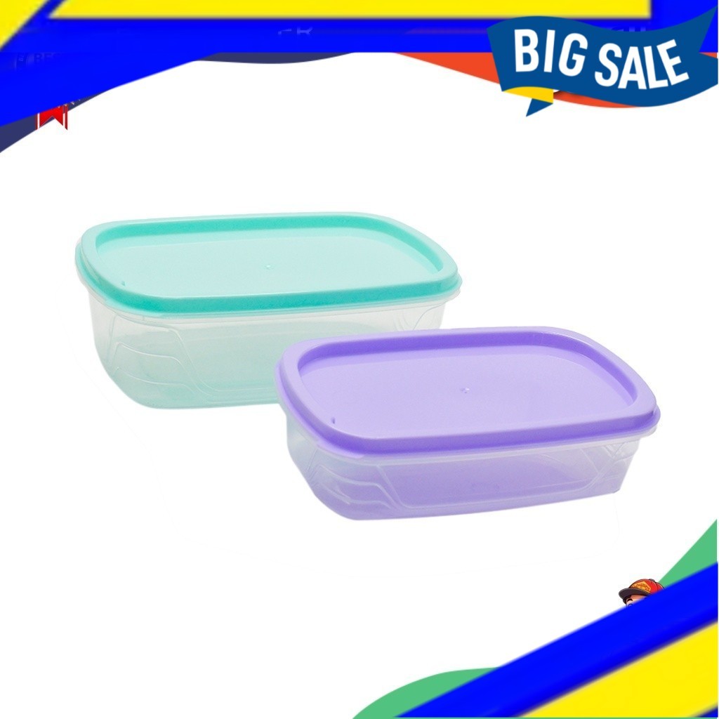 (2 in 1) Bekas Makanan, Bekas Plastik Makanan, Bekas Bekal Makanan ...