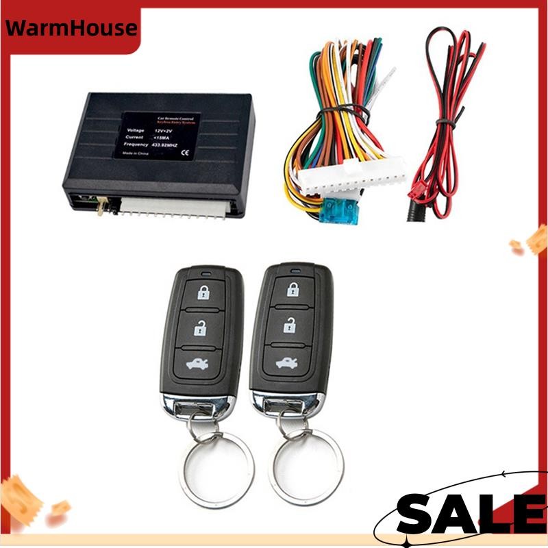 Car Remote Central Door Lock Keyless System Remote Control Car Alarm ...