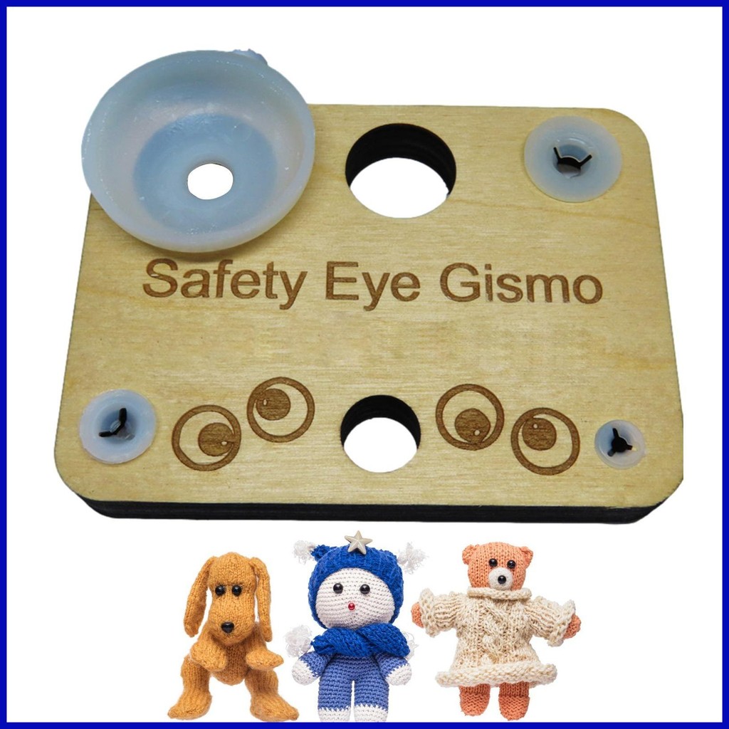 Safety Eyes Insertion Tool Wooden Insertion Tool for Safety Eyes ...
