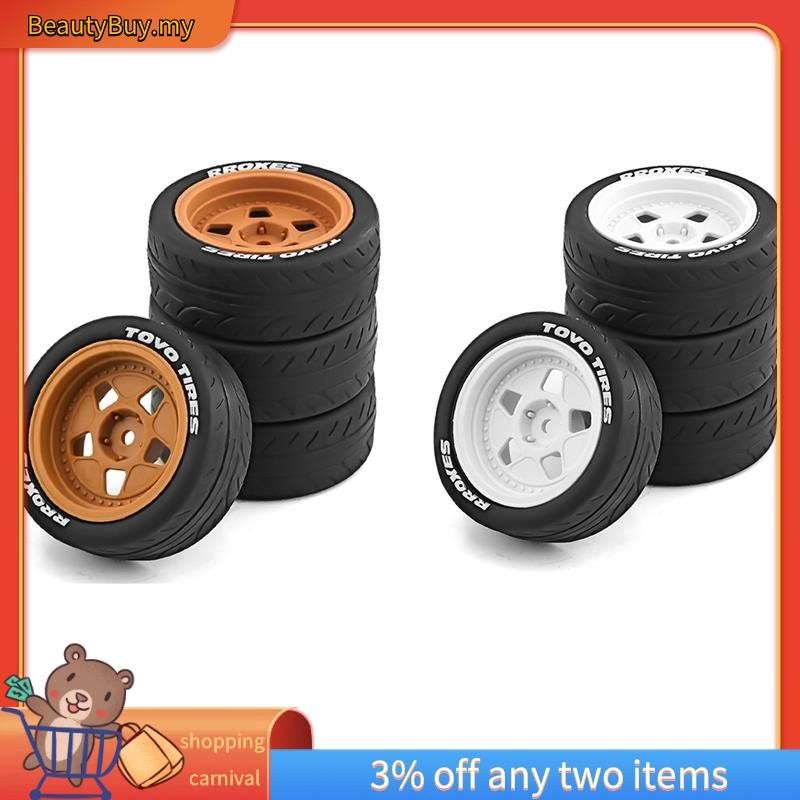 [In Stock]4PCS 68mm 1/10 RC Racing Car Tires on Road Touring Drift Car ...