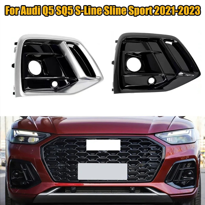CCARPART Car Front Bumper Fog Light Grille Grill Cover with ACC Hole ...
