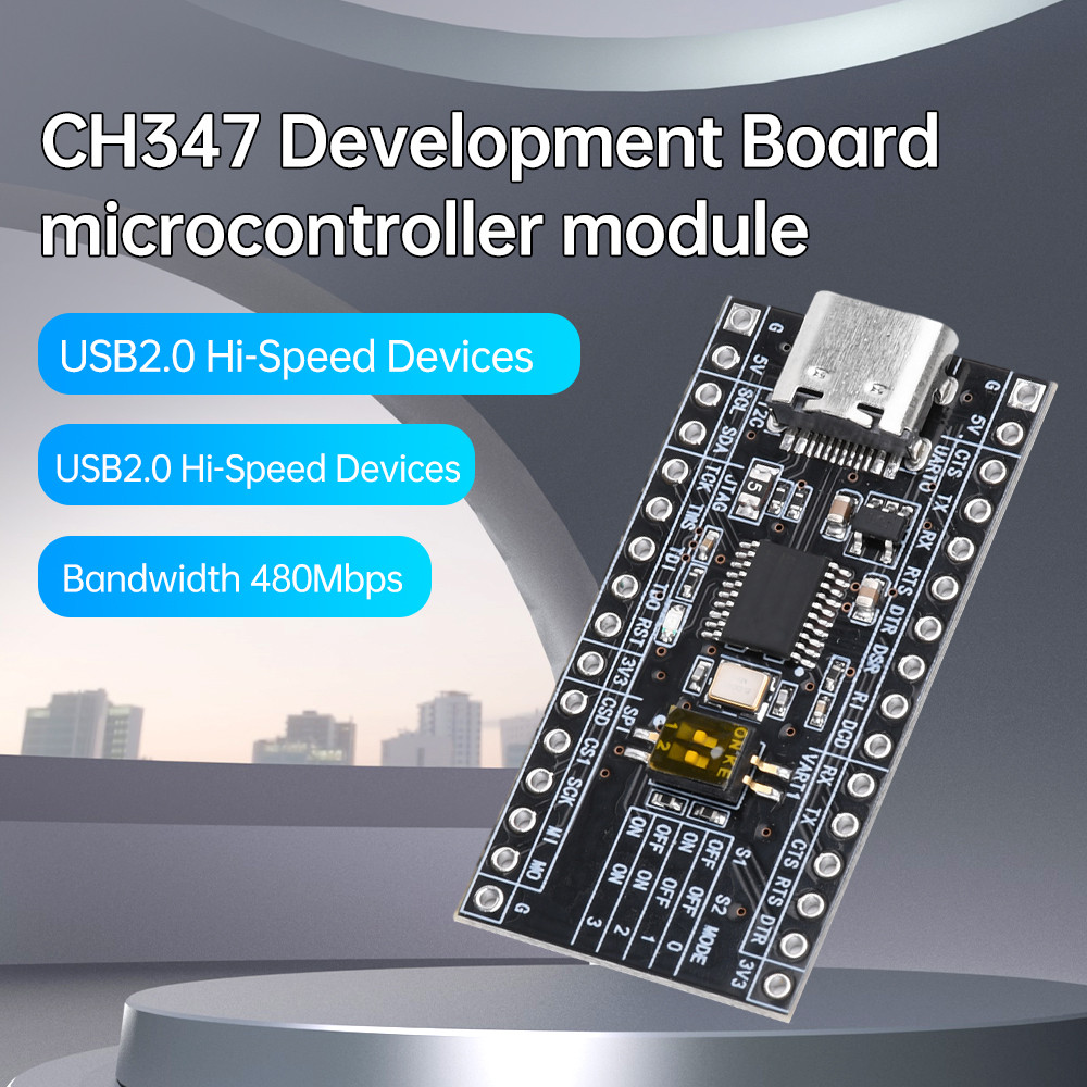 Ch347 Development Board Microcontroller Module High-Speed Usb To I2C/Spi/Uart/Jtag/Gpio | Shopee ...