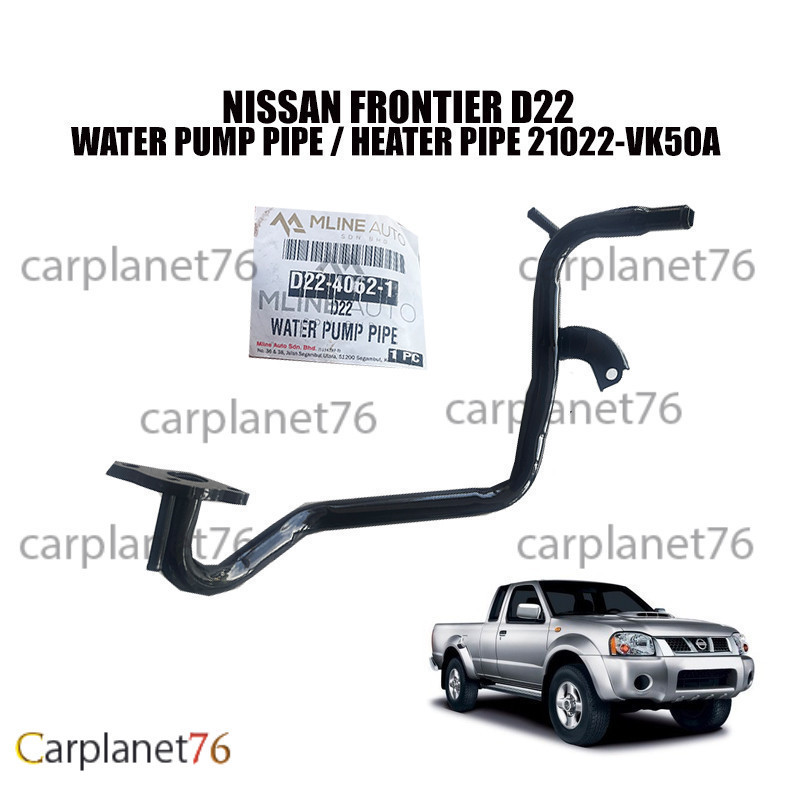 NISSAN FRONTIER D22 YD25 YD25DDTI DIESEL WATER PUMP PIPE / HEATER PIPE ...