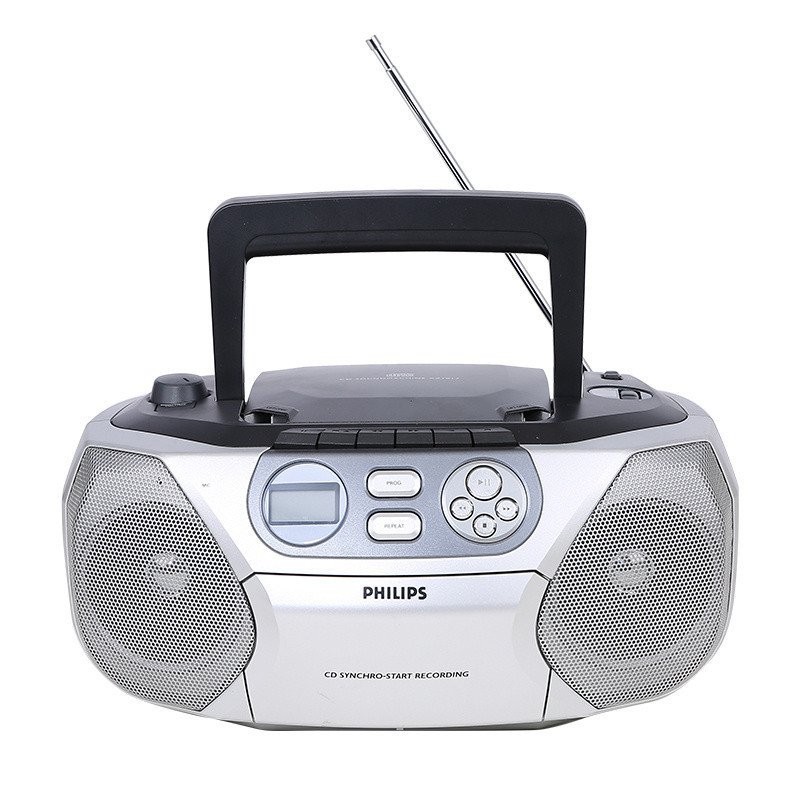 Philips portable CD player CD FM radio cassette player tape toaster ...
