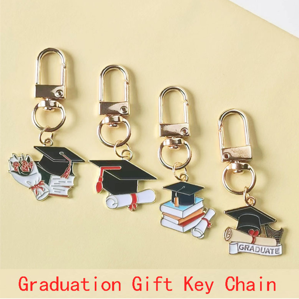 Doctoral Hat Keychain for Graduation Season Exam Blessing Gifts ...