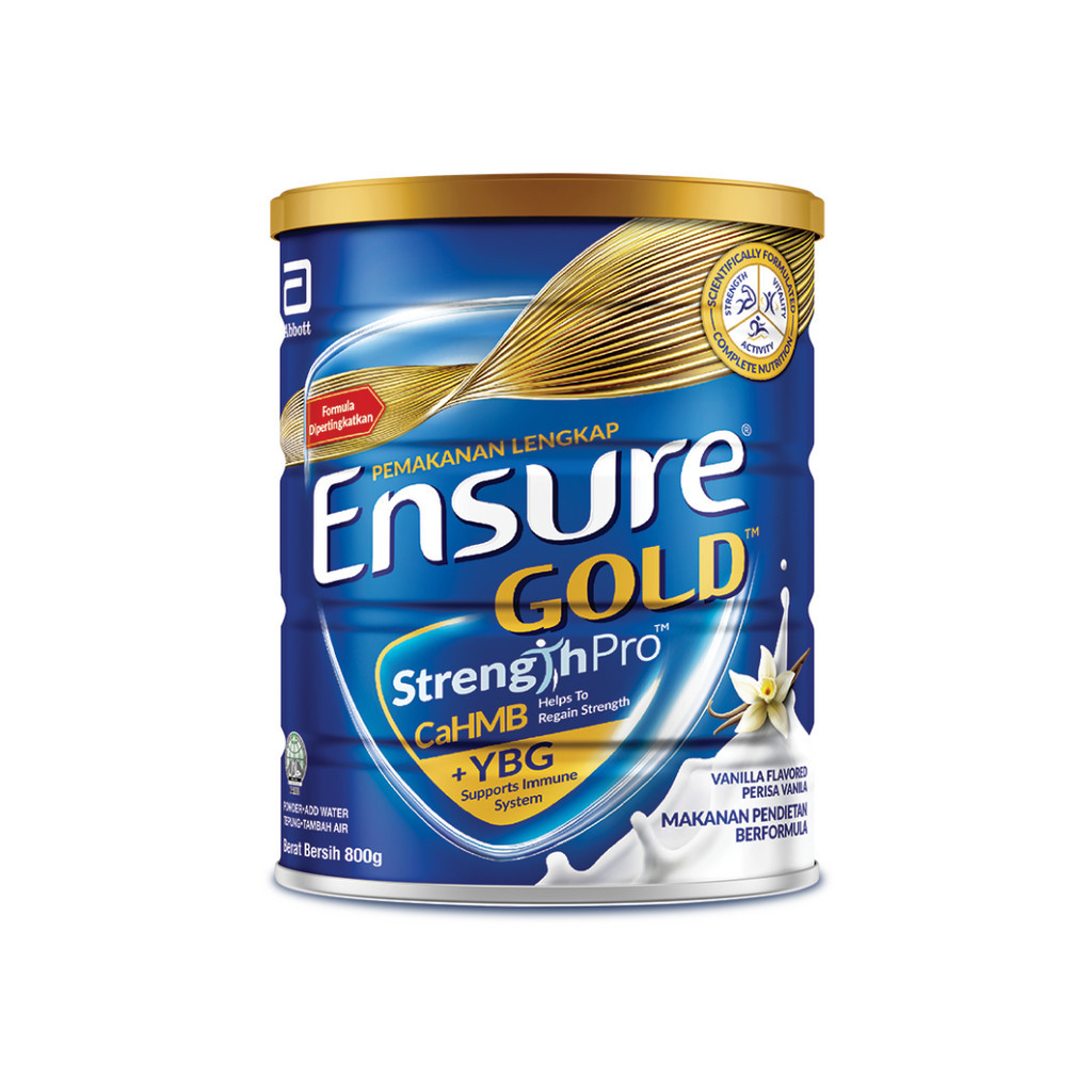 ENSURE GOLD VANILLA 800G (NEW) | Shopee Malaysia