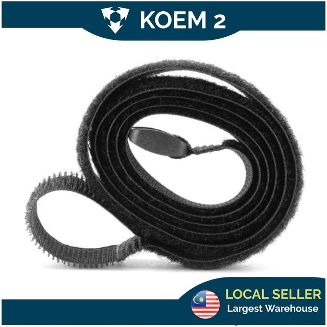 Black Nylon Rope Sticky Belt Cargo Luggage Rack Straps Fastener with ...