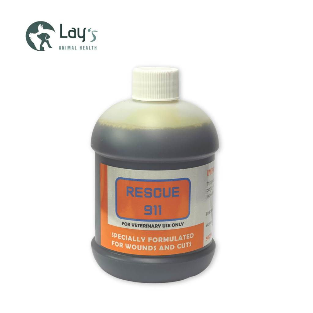 Rescue 911 Animal Iodine Wound Spray 500ml (Free Spray Head) | Shopee ...