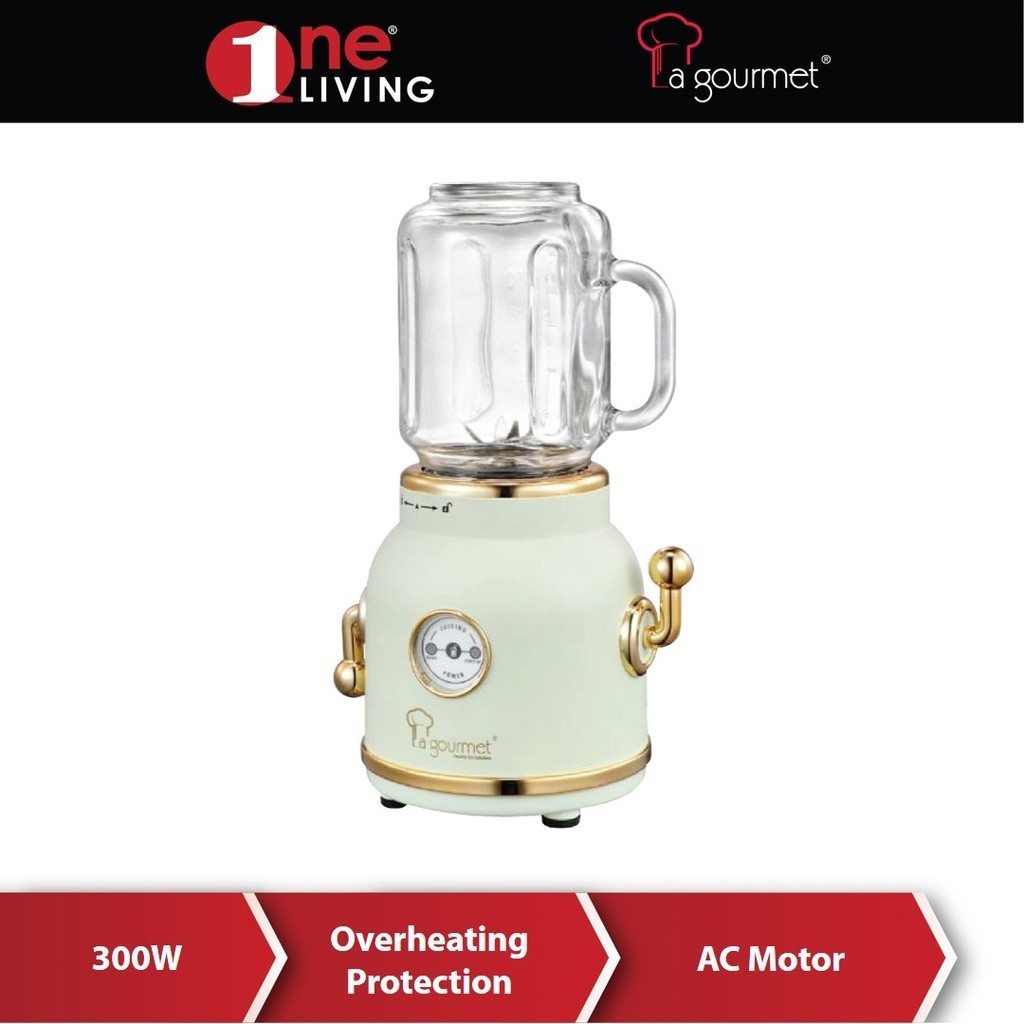 La Gourmet Healthy Retro Juice Blender LGB-08 Mint Green | Shopee Malaysia