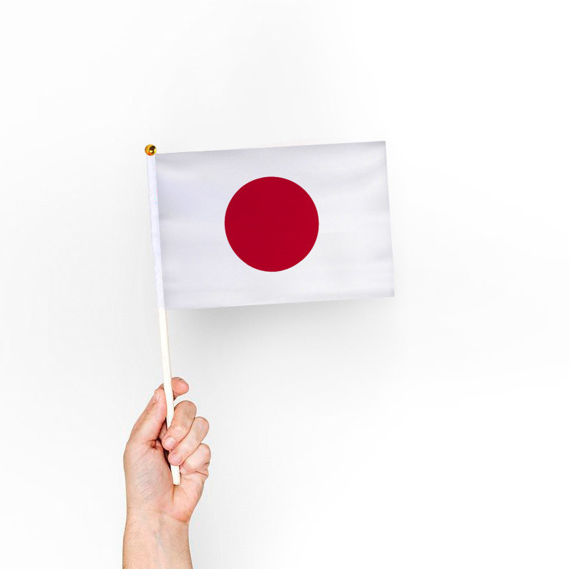 Japan Hand Waving Flag Multiple Size Fabric Waterproof Flags Olympic ...