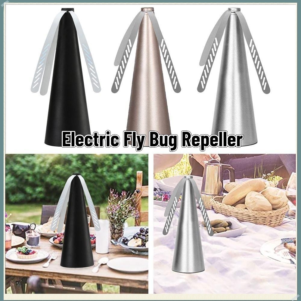 Mosquito Repellent Fan Leaf Repeller halau lalat Automatic Fly Trap ...