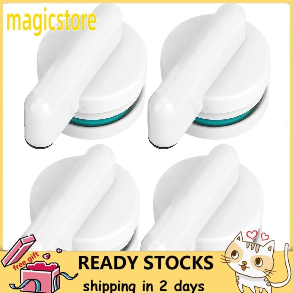 Magicstore 4Pcs Universal Plastic Door Bolt Lock Privacy WC Latch ...