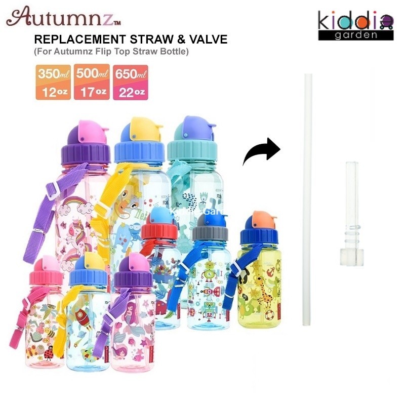 Autumnz Replacement Straw & Valve (For Autumnz Flip Top Straw Bottle ...