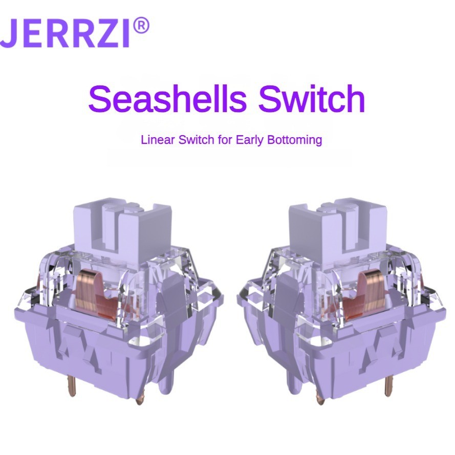 JE*RRZI salt ICE switch Seashells Switch Dust-proof Wall Linear tactile ...