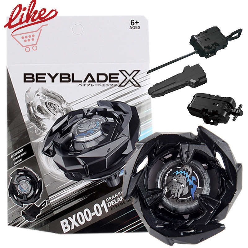 Beyblade X BX-01 Dran Sword Black Beyblade Xtreme with Launcher Grip ...