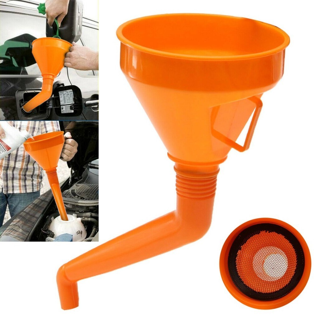 New Detachable Flexible Car Water Oil Funnel Petrol Diesel With Spout ...