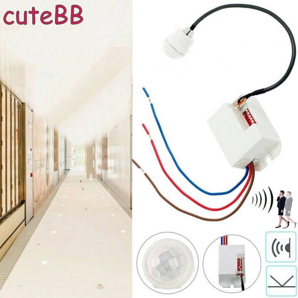 NEW>>360° Mini Recessed PIR Ceiling High Quality Motion Sensor Detector ...